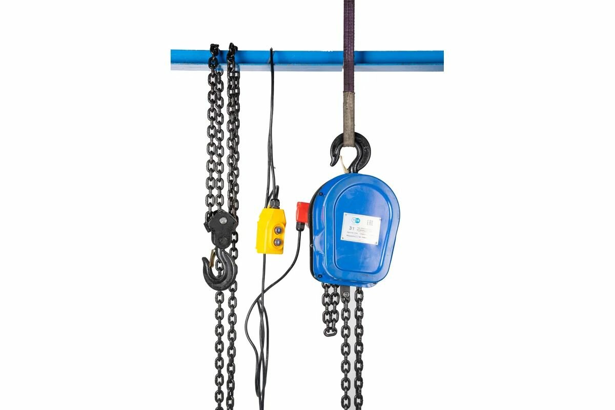 Таль электрическая цепная TOR ТЭШ DHS 1,0 т 6 м