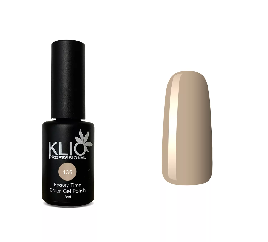 KLIO Гель-лак BEAUTY TIME №136 8мл