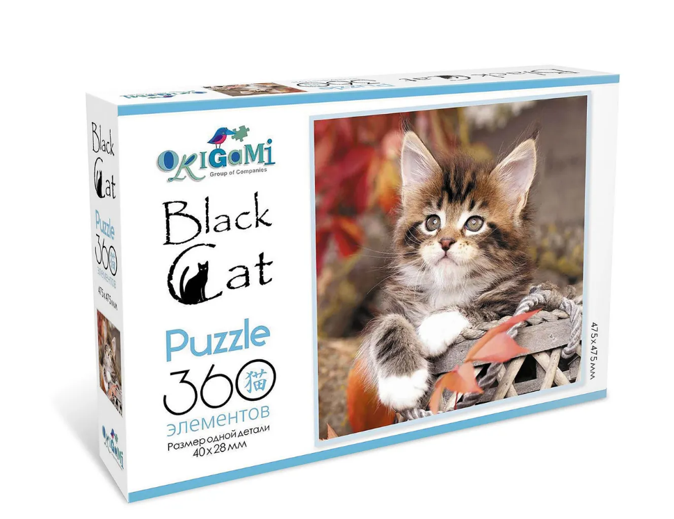 Пазл Оригами Год Кролика/Кота. Мечтатель, 360 эл. 07378