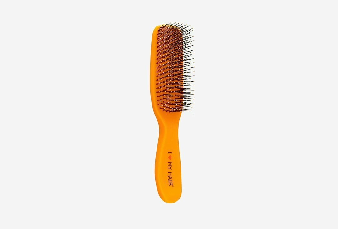 Щетка для волос I LOVE MY HAIR ILMH Spider Soft 1501 оранжевая матовая M