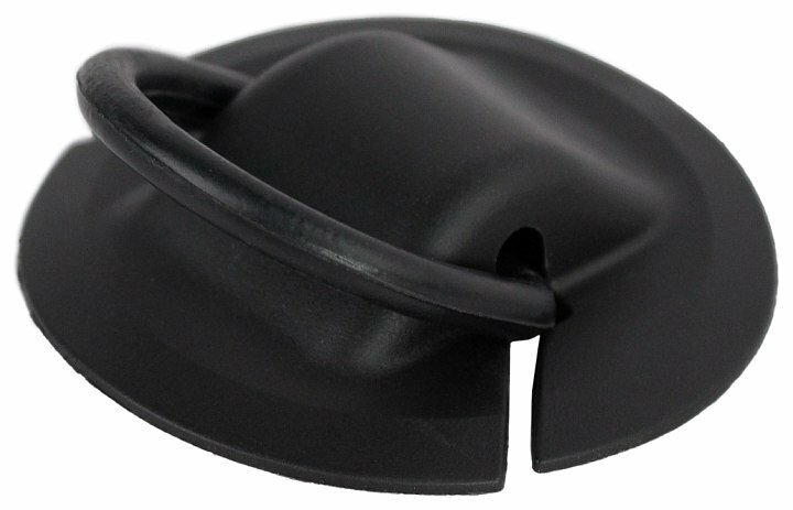 Рым Адмирал с пластиковым полукольцом надёжный элемент крепления для водной техники