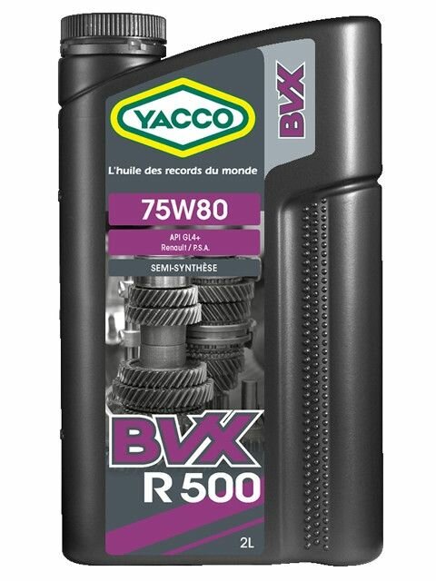 YACCO BVX R 500 75W80 (2 L) арт.340624
