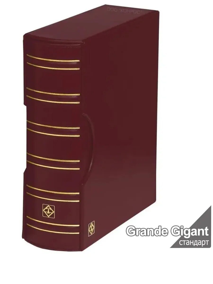 Альбом Classic Grande G для монет и банкнот в футляре, бордовый. Leuchtturm, #318152