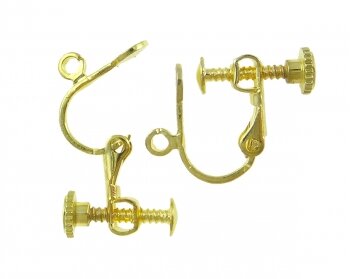 Ars Hobby Основа для клипсы с петлей завинчивающаяся 13х9 мм серебристый CN-2100393 50 пар