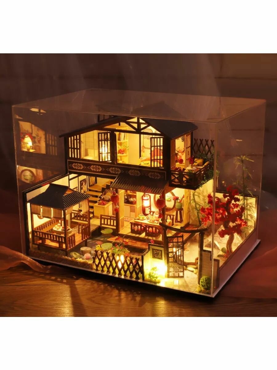 Румбокс Дом в японском стиле (с защитным куполом)