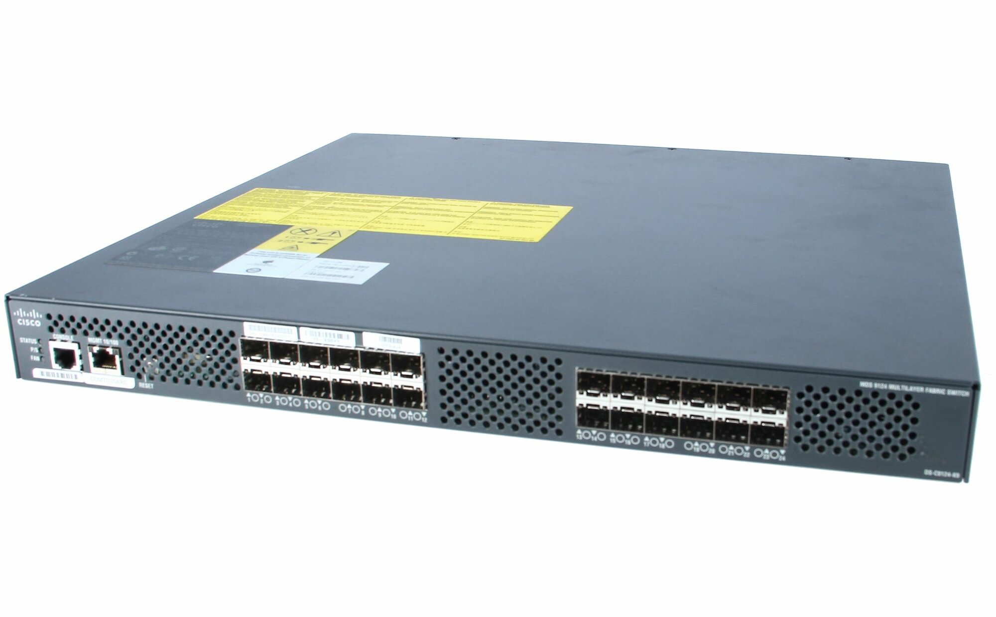 Коммутатор Cisco DS-C9124-K9 24xSFP 8хFibre Channel 2x300Wt 1U 19"