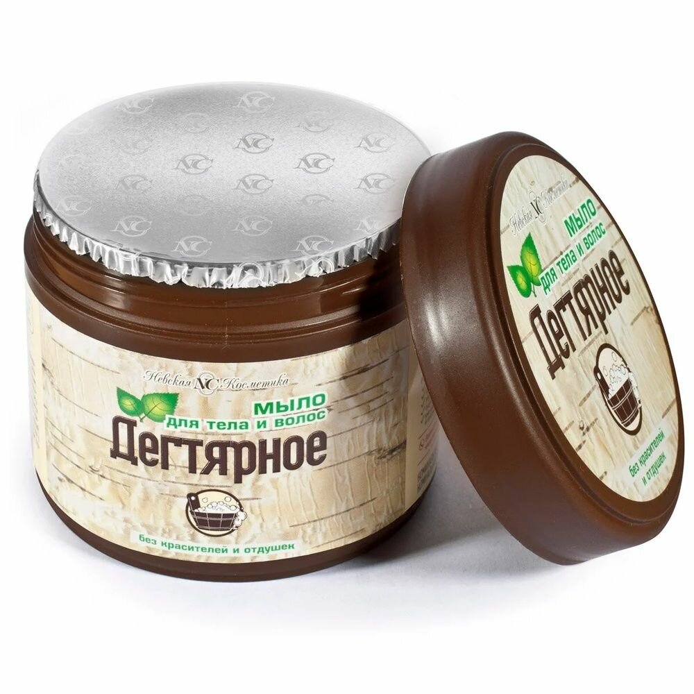 Мыло жидкое Невская косметика Дегтярный, 300 мл