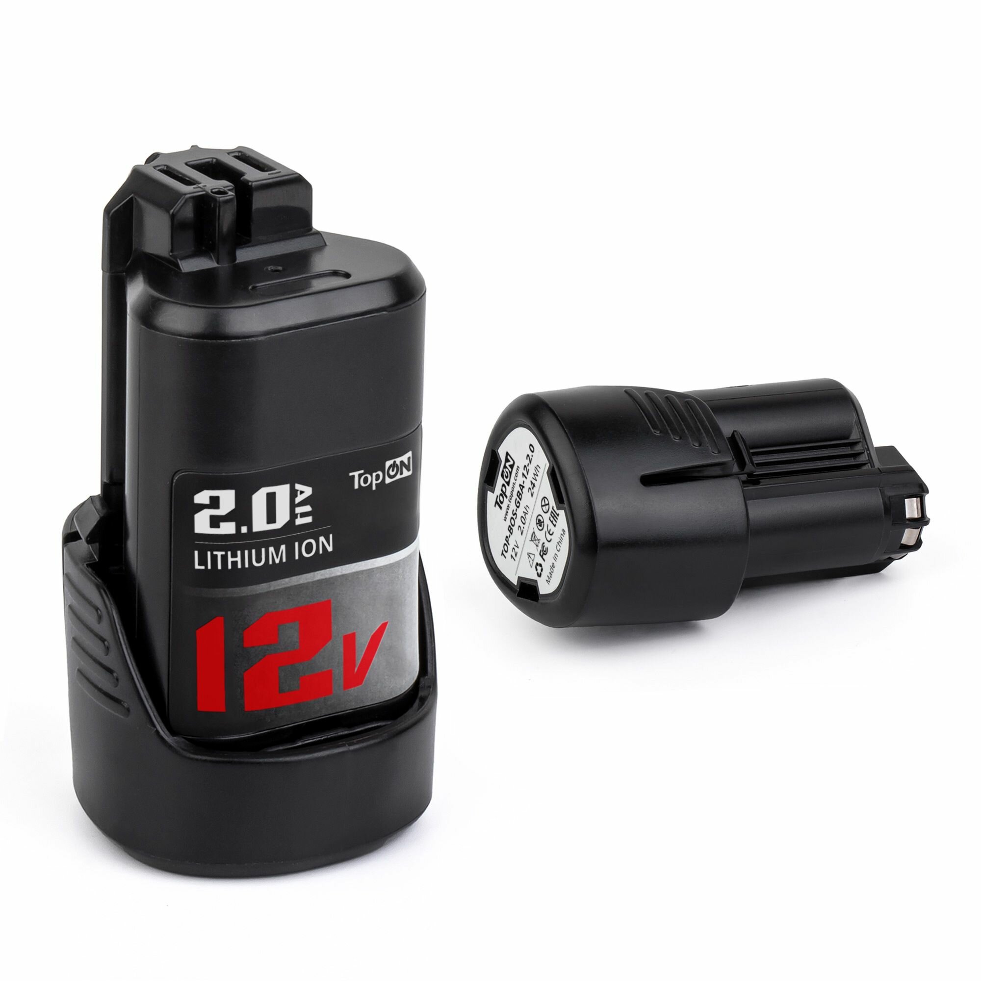 Аккумулятор для Bosch 10.8V/12V 2.0Ah (Li-Ion). PN: 2607336780, 1 600 Z00 02X, 1 600 Z00 02Y, 1600Z0002X