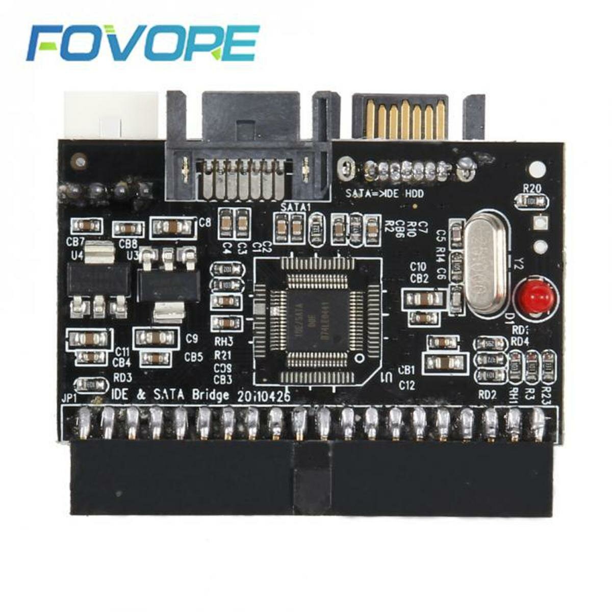 Адаптер SATA-IDE 2 в 1, преобразователь IDE-SATA 40-контактный 2,5