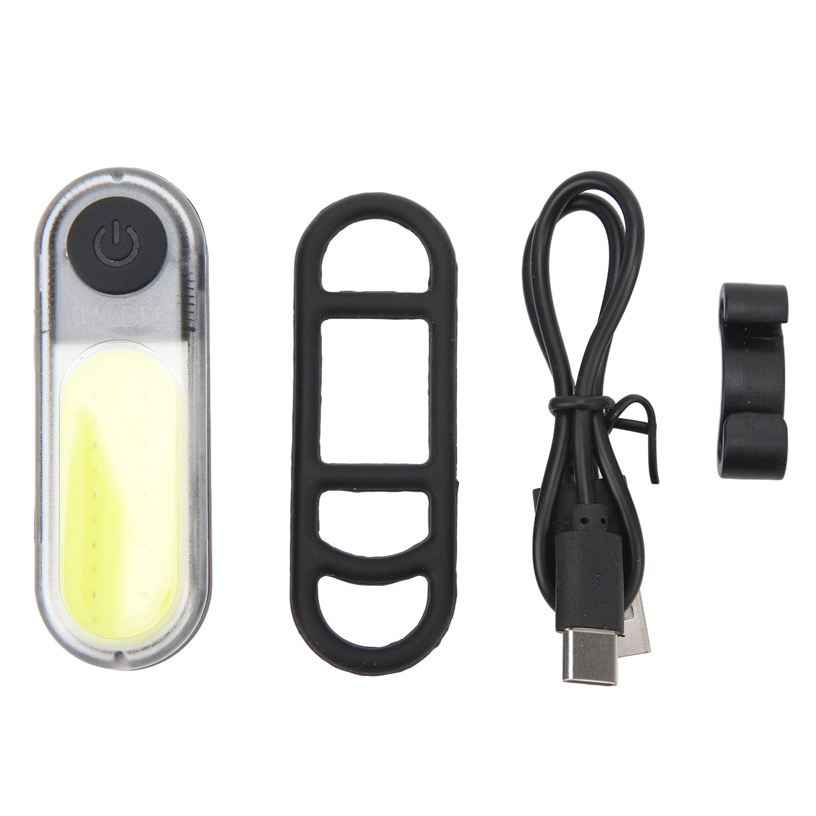 Накладной фонарь, беговой фонарь, водонепроницаемый, сигнальный, с USB-зарядкой, предупреждающий, COB, 5 режимов освещения для кемпинга и походов.