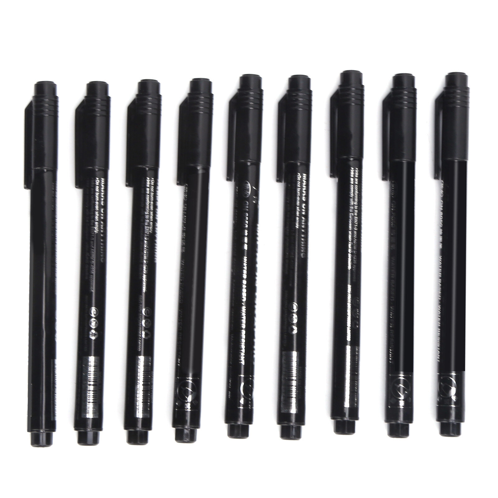Needle Pens Waterproof Black Ink Multiliner Fine Point Drawing for Sketching Technical Painting Scrapbooking Gift
