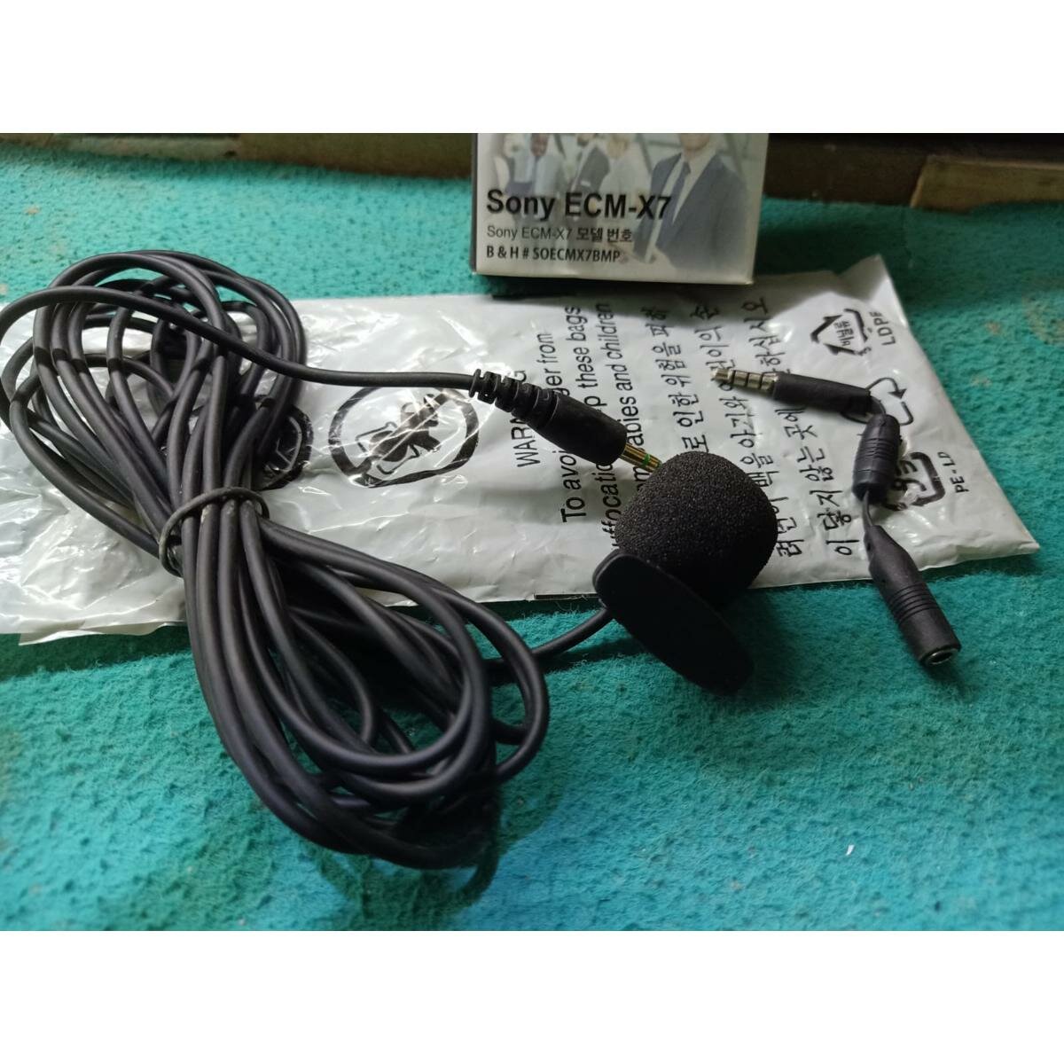 5-метровый микрофон Sony Pro для смартфонов, мобильных ПК, ноутбуков, проводной микрофон Sony Pro, 3,5-мм микрофонный во