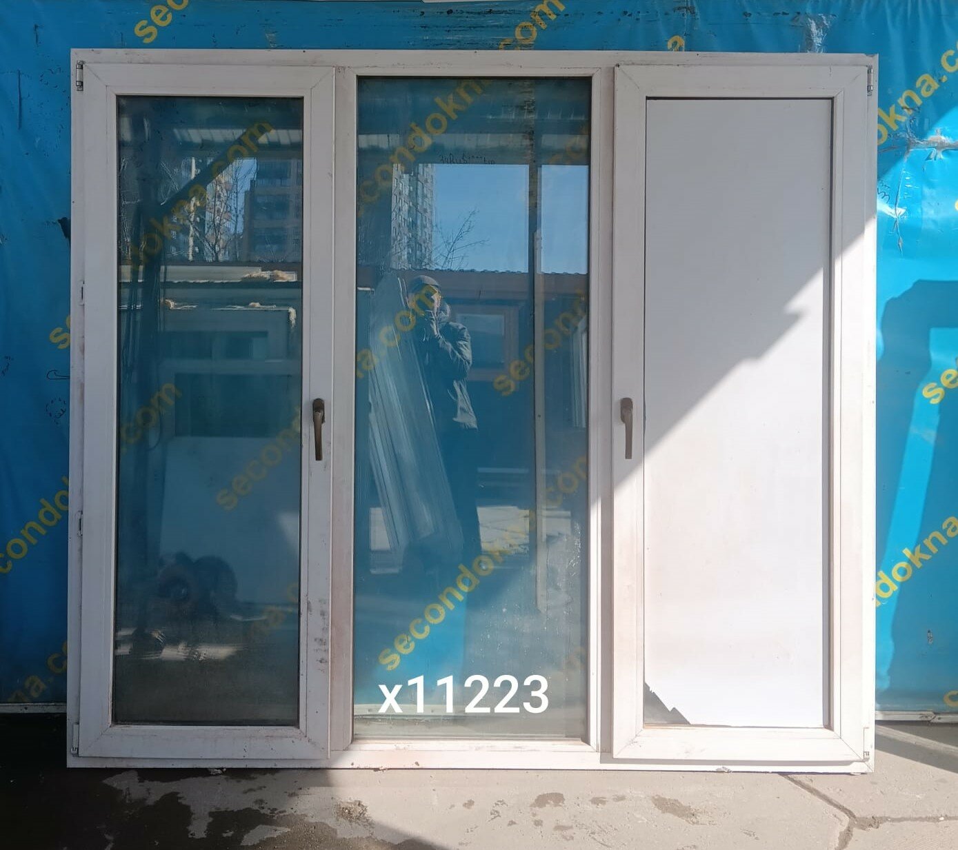 Пластиковое окно Б/У 1780(в)х1990(ш)