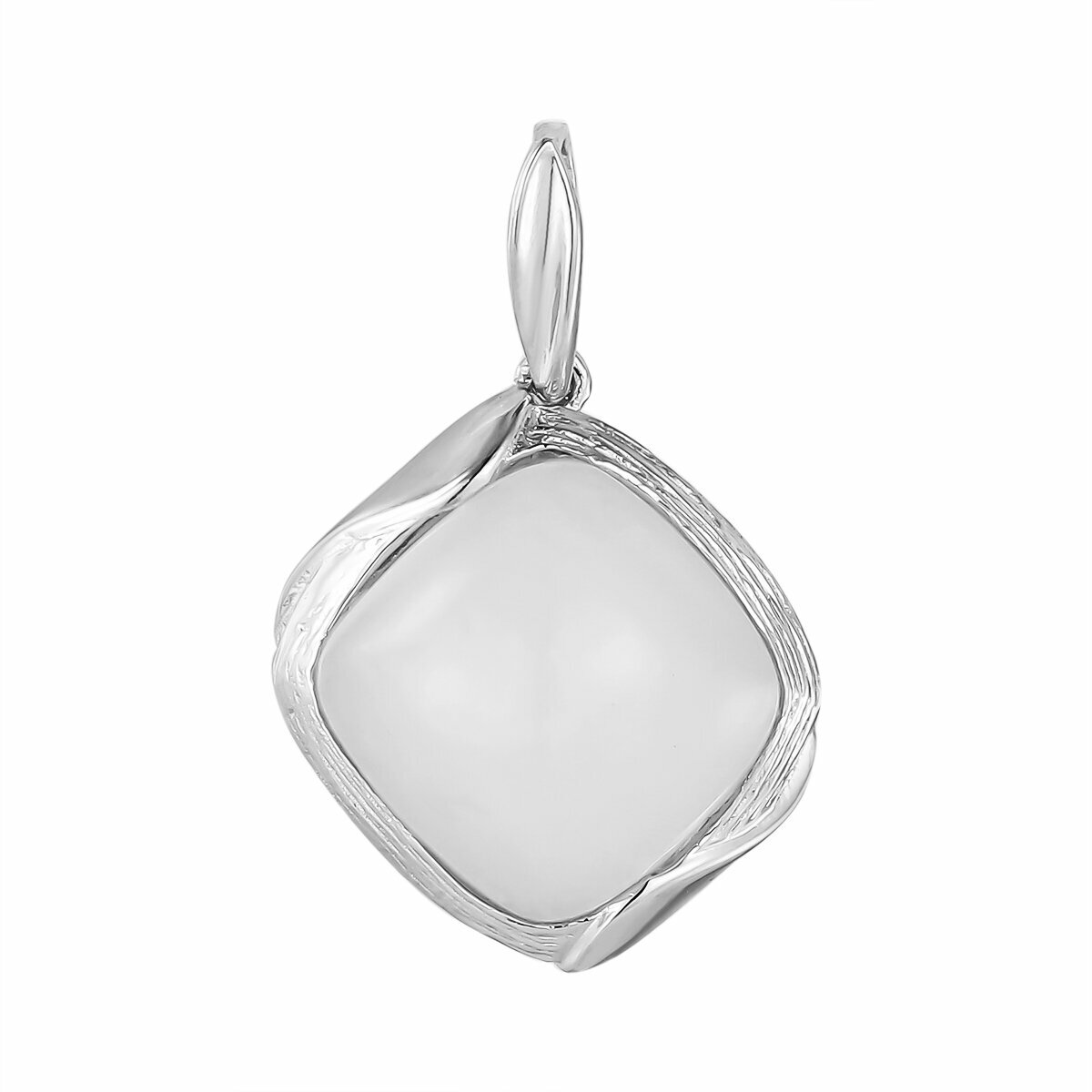 Подвеска Balex, серебро, 925 проба, родирование, оникс