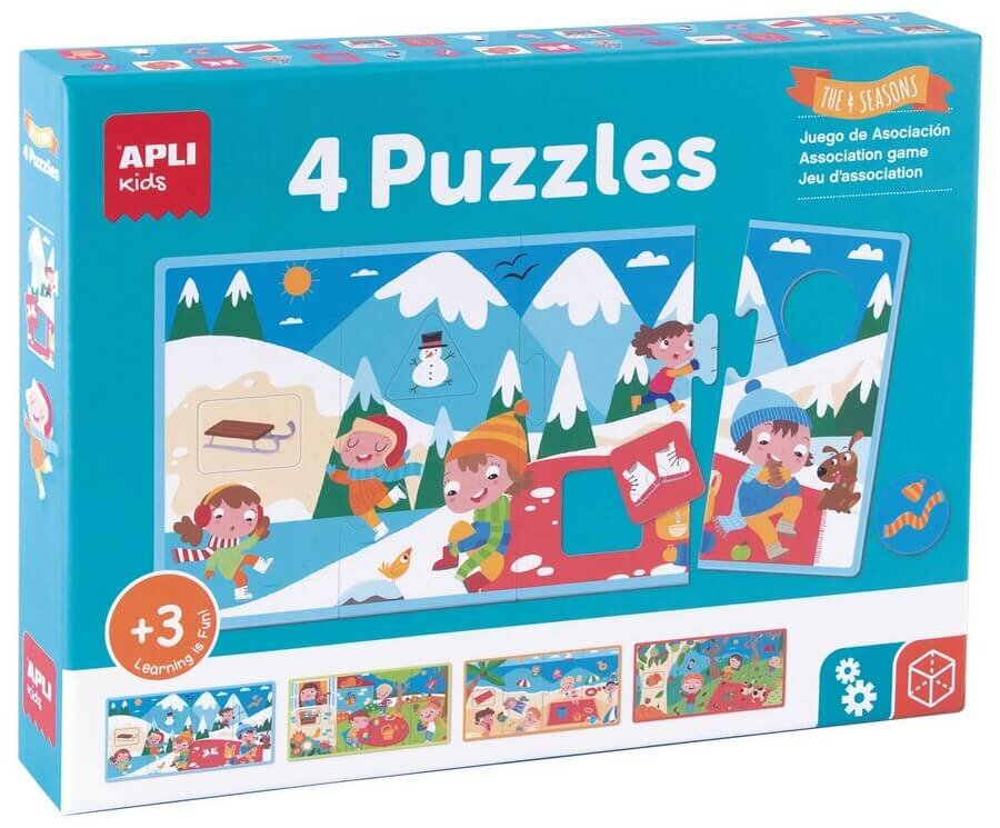 Пазлы XXL «Времена года»