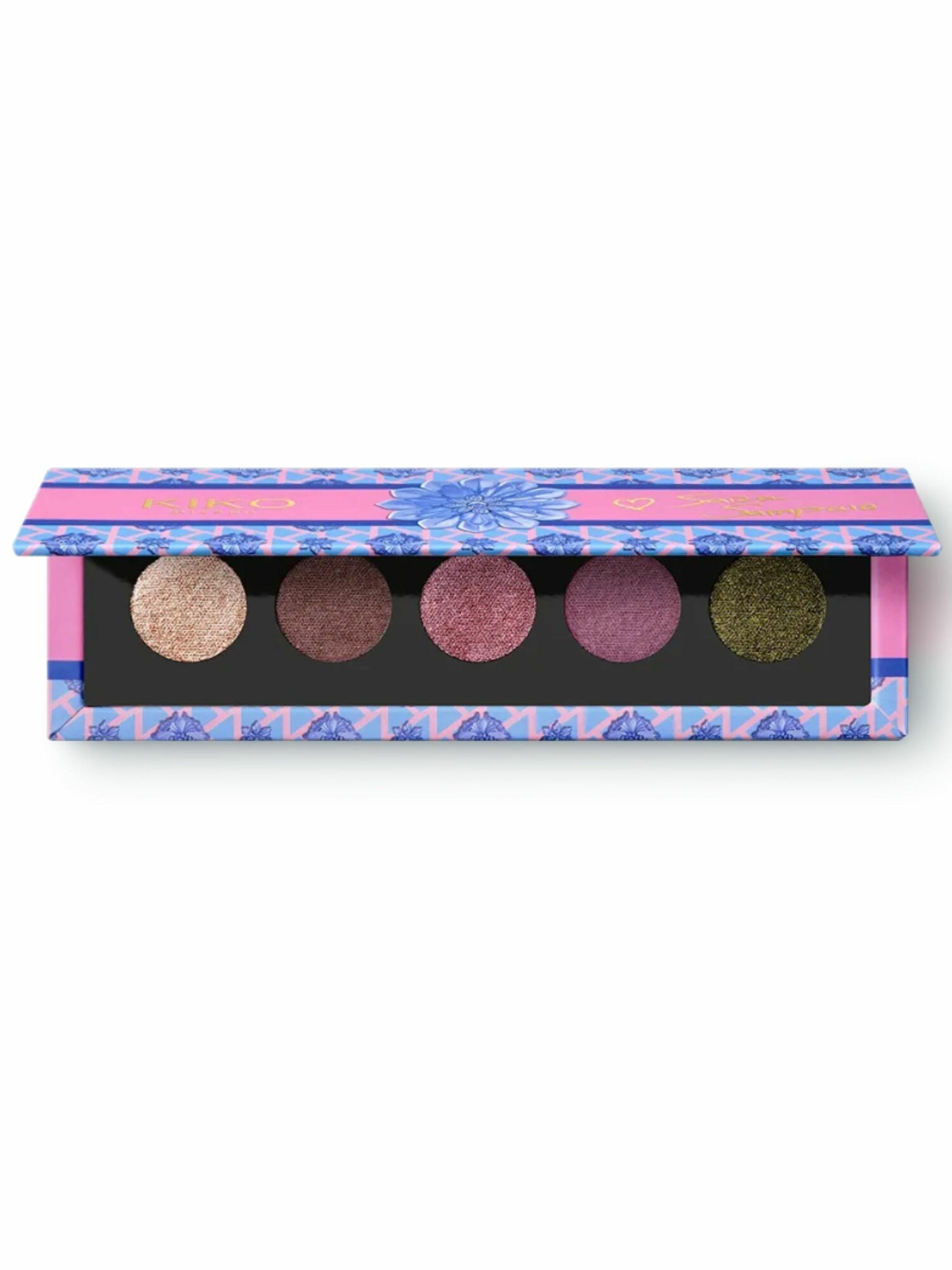 KIKO MILANO Палетка теней для век Dazzling Drama Eyeshadow Palette