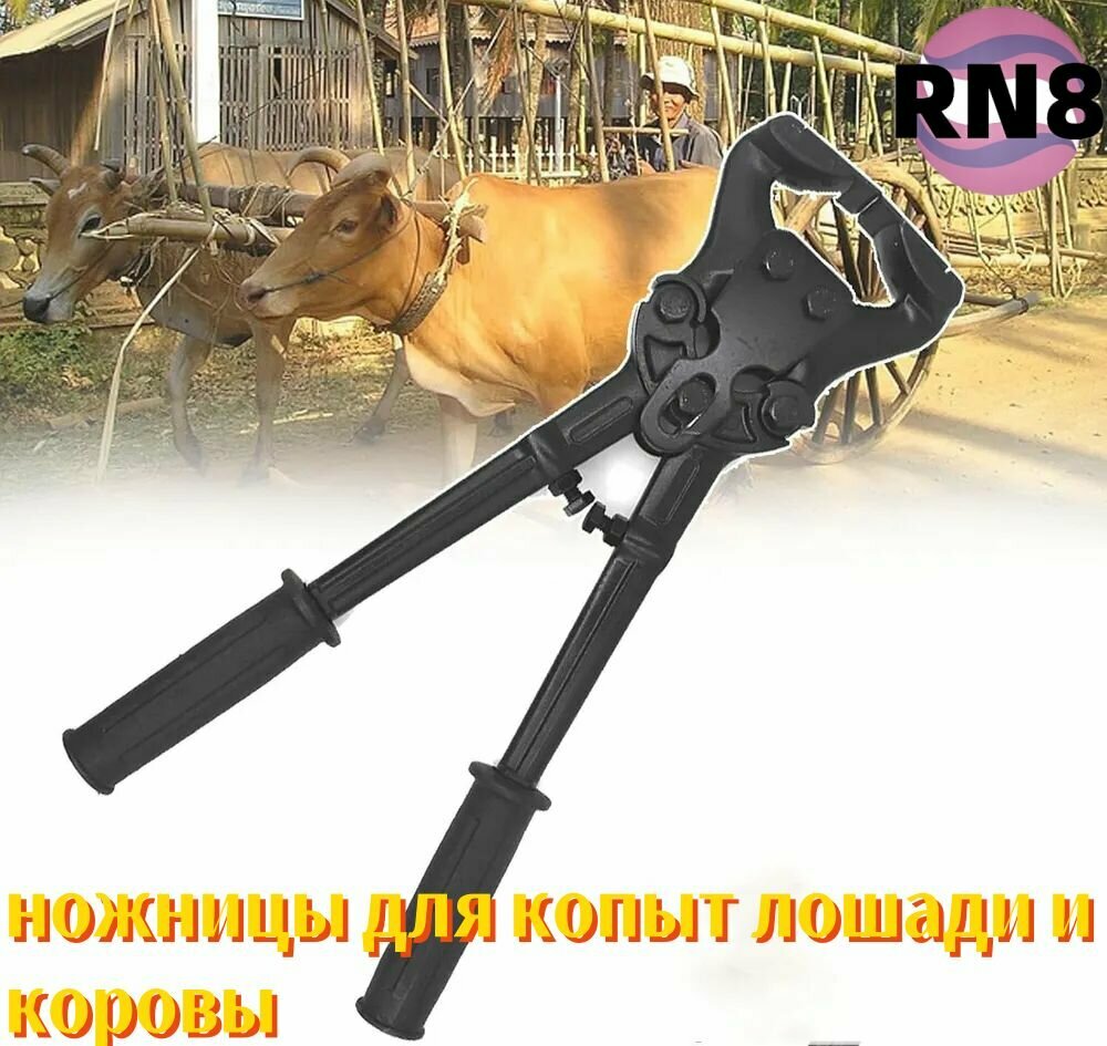 Нож для обрезки копыт крупного скота на ферме, ножницы для копыт лошади и коровы