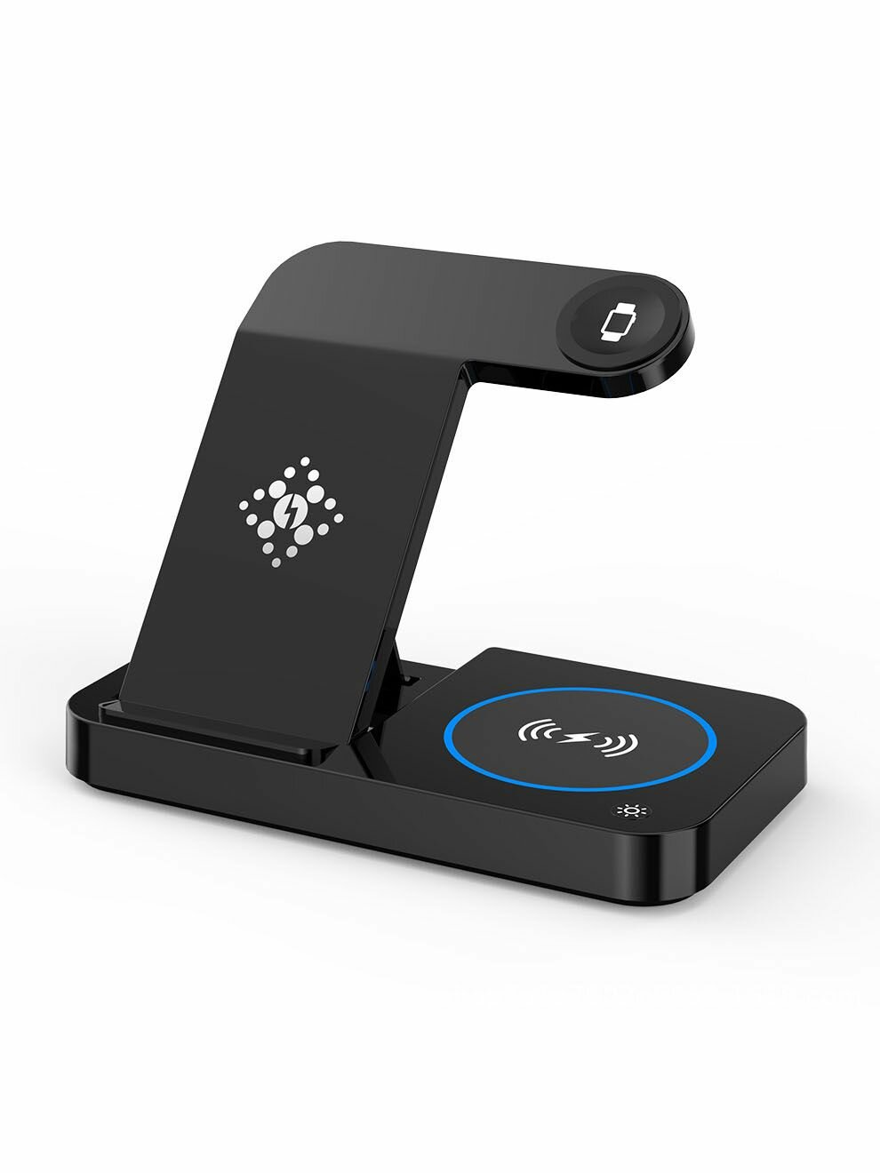 Беспроводная зарядка для Samsung/ Зарядная станция / Док станция 4 в 1