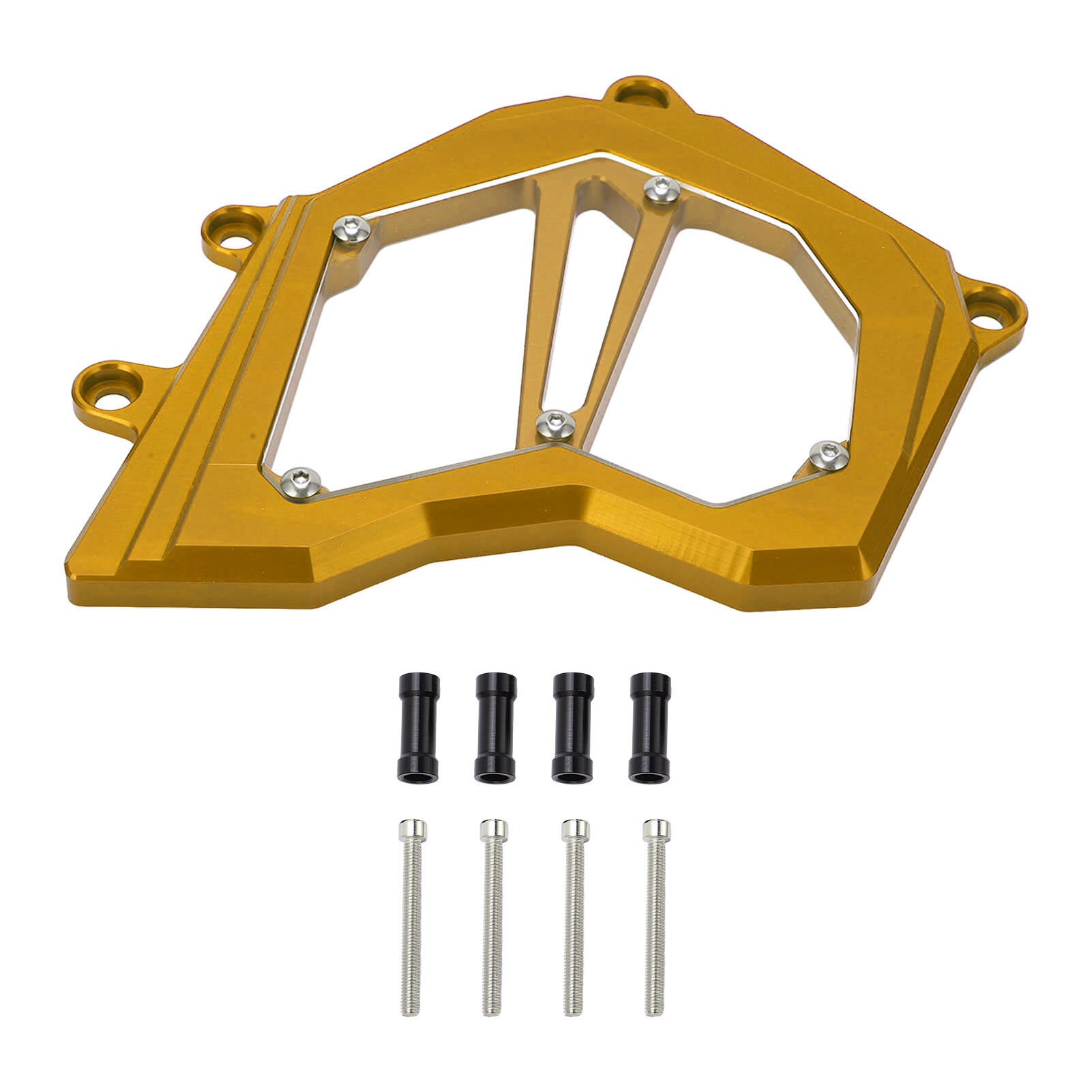 Защитный кожух передней звездочки мотоцикла, защита цепи, из алюминиевого сплава, замена для ZX10R 2011–2017, золотистый цвет.
