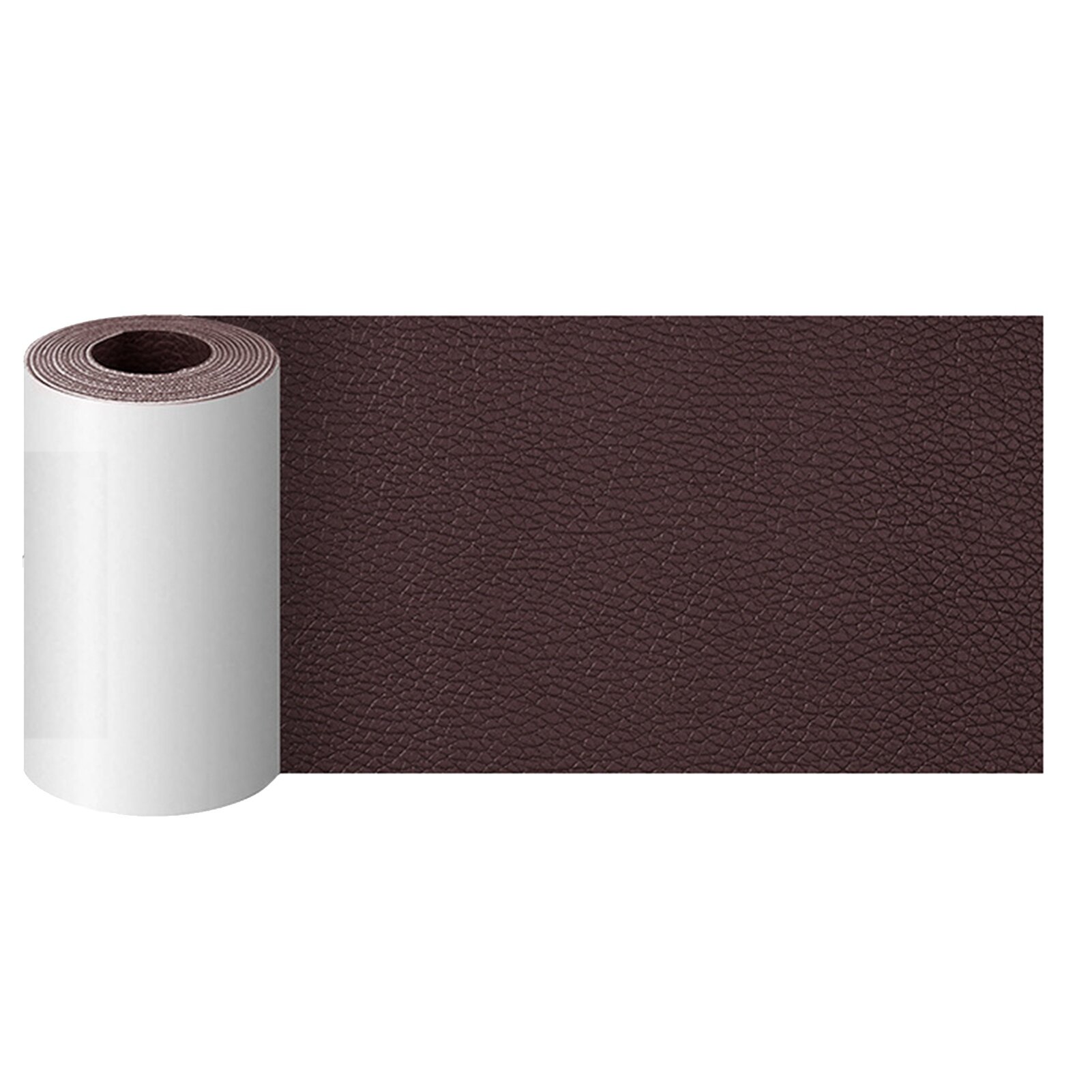 Лента для ремонта кожи, самоклеящаяся, мягкая, для мебели и сумок, темно-коричневый