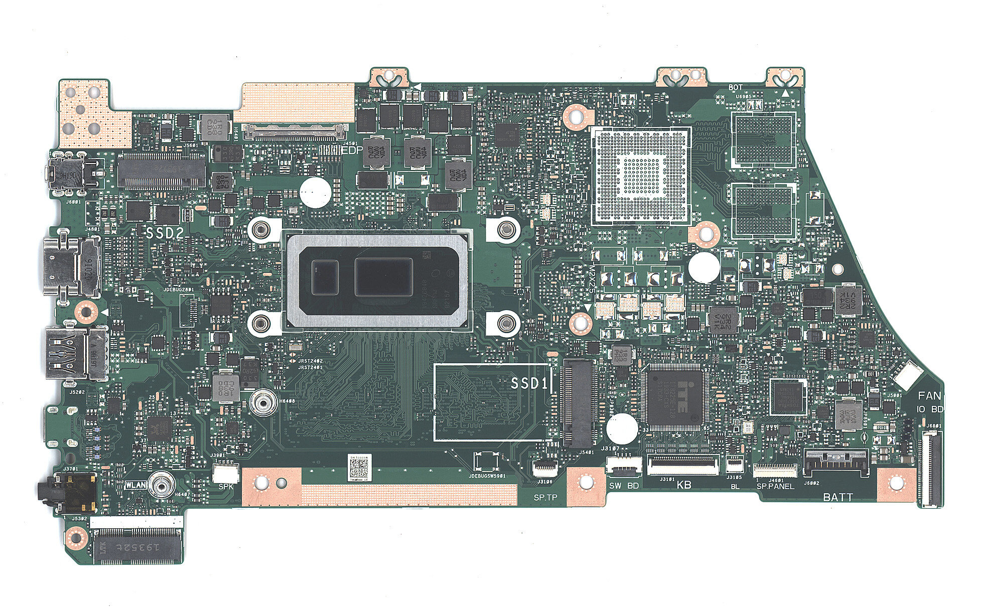 Материнская плата Asus X432FA 16G i7-8565U SRFFW 90NB0M60-R00030