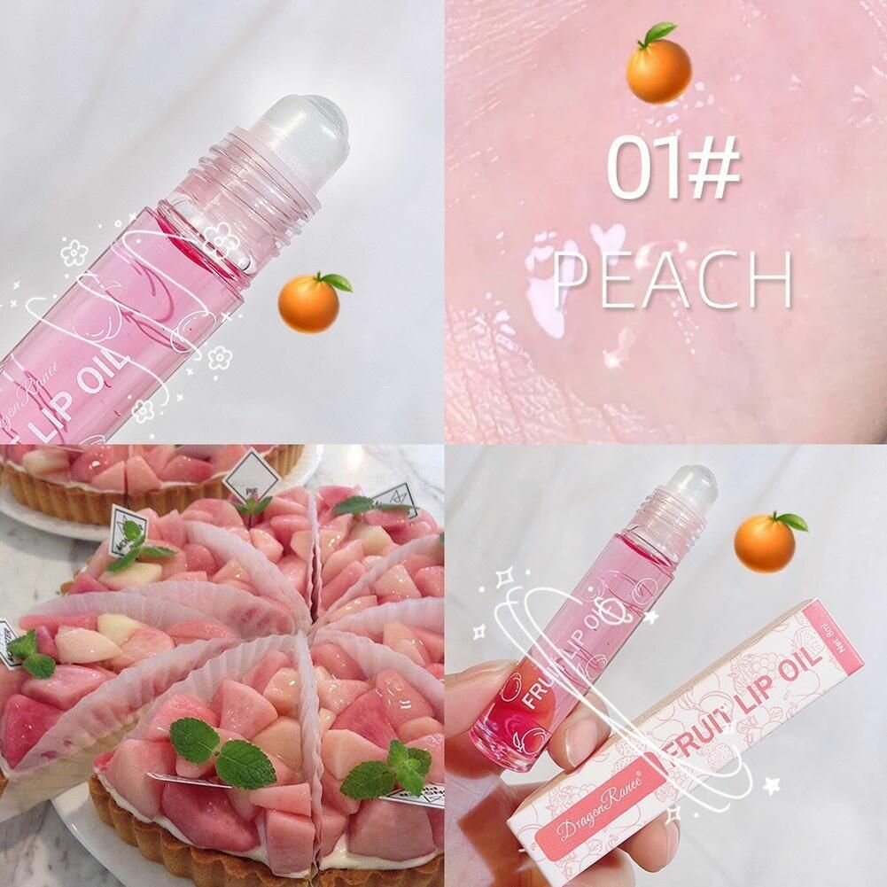 Бесцветный и прозрачный бальзам для губ с фруктовым вкусом, увлажняющий бальзам для губ