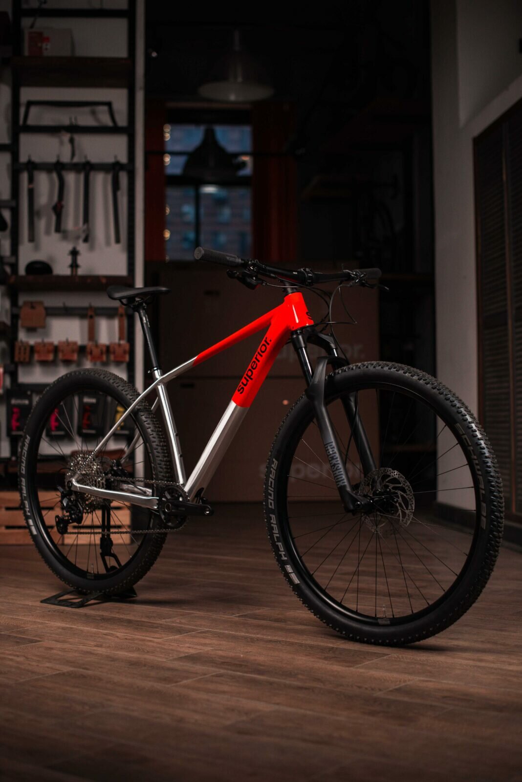 Велосипед MTB Superior XP 6.2 Gloss Brushed Alu/Red 2025 Размер M