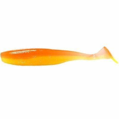 Виброхвост силиконовая приманка Kosadaka WAVE SHINER 75, 9шт, цвет AGS ++