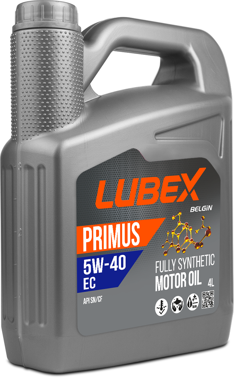 Lubex Моторное масло LUBEX PRIMUS EC 5W40 синтетическое 4л