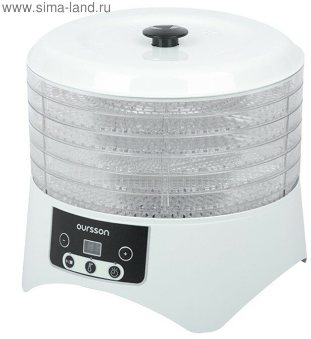 Сушилка для овощей и фруктов Oursson DH2300D/IV, 400 Вт, 6 ярусов, цвет слоновая кость