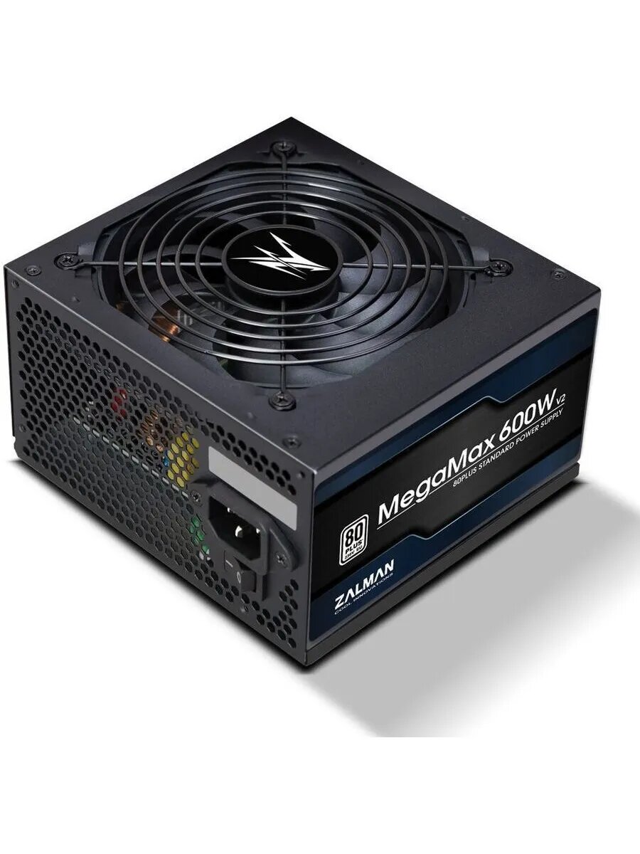 MegaMax 600W ZM600-TXII V2 черный 600 Вт, 80+ Standart