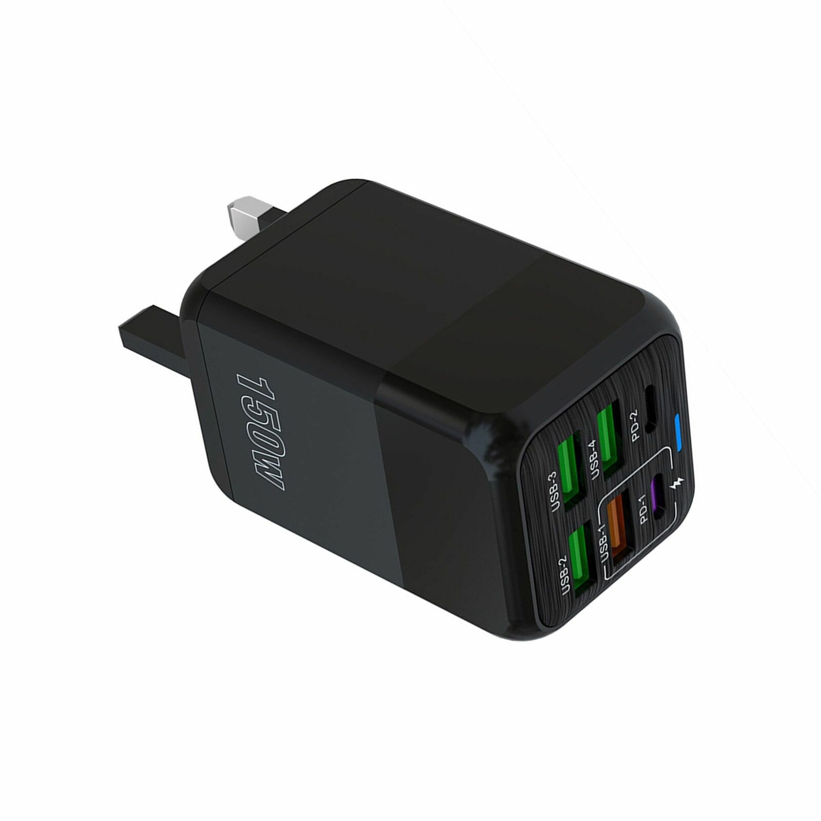 150 Вт 2PD 4 USB C Adapter Multy Device Chargers с 6 портом для быстрой зарядки