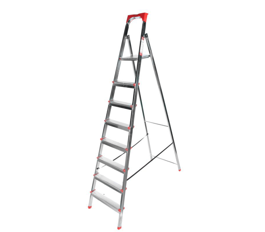 Стремянка оцинкованная Dogrular UFUK 1108 - 8 ступеней