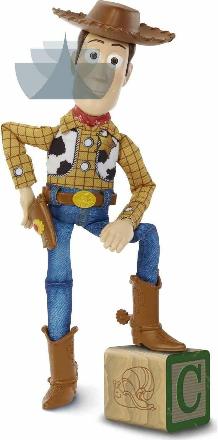 Ковбой Вуди интерактивный (История Игрушек) - Mattel Disney Pixar Toy Story Talking Woody Action Figure