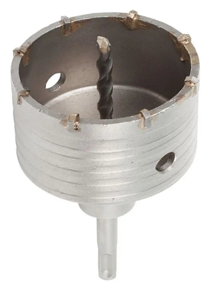 Коронка полая по бетону SDS+ d68мм GEPARD (GP2150-68) (сверло корончатое, коронка буровая)