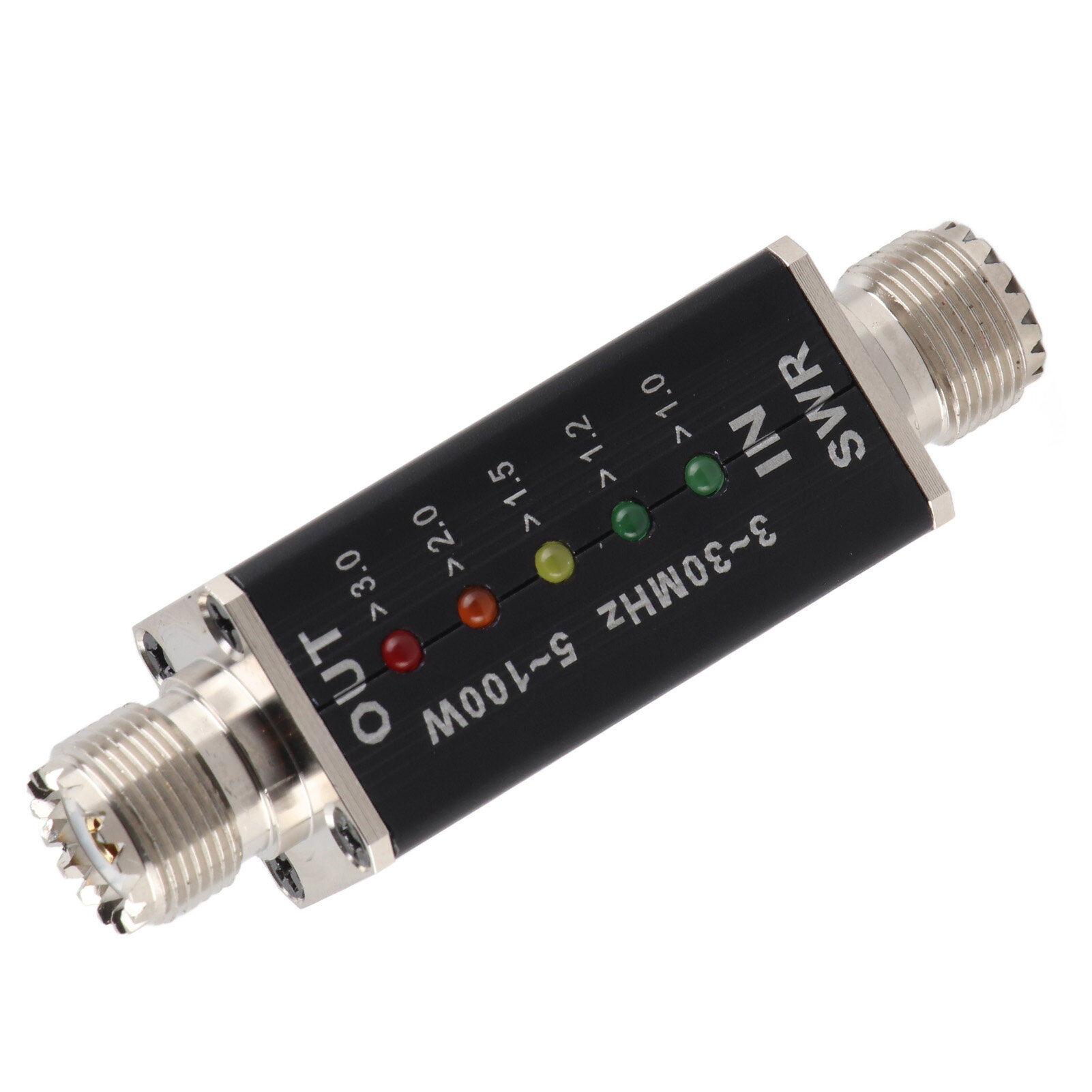 5-100W Мини-измеритель стоячей волны для антенного радио с индикатором светодиодов