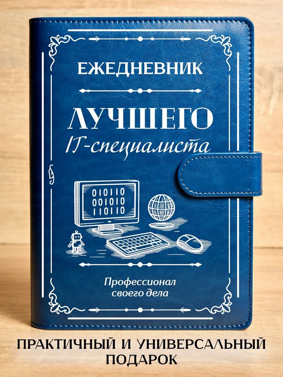 Ежедневник Лучшего ИТ-специалиста, на кольцах, А5