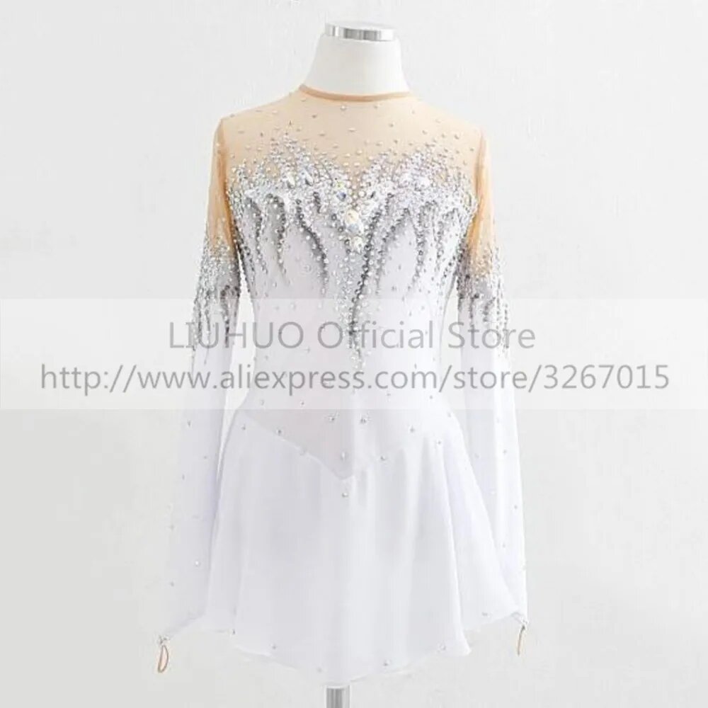 LIUHUO Балетный купальник для художественной гимнастики M