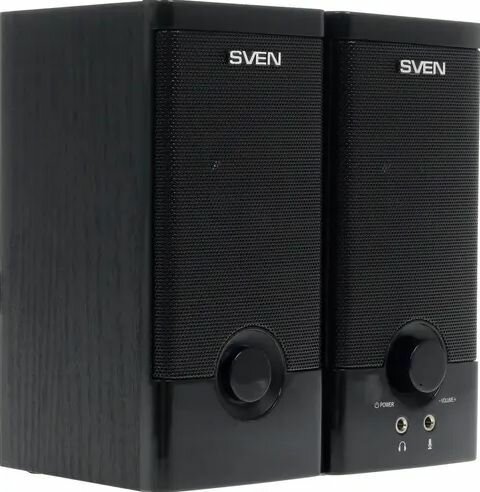 Колонки 2.0 SVEN SPS-603 (SV-015183) черный 6 Вт, питание - USB порт