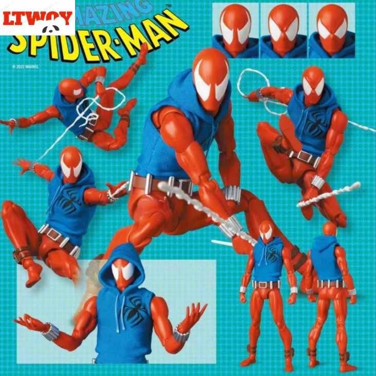 CT MAFEX 186 Алый Человек-Паук Костюм из двойной ткани МодельLTWOY