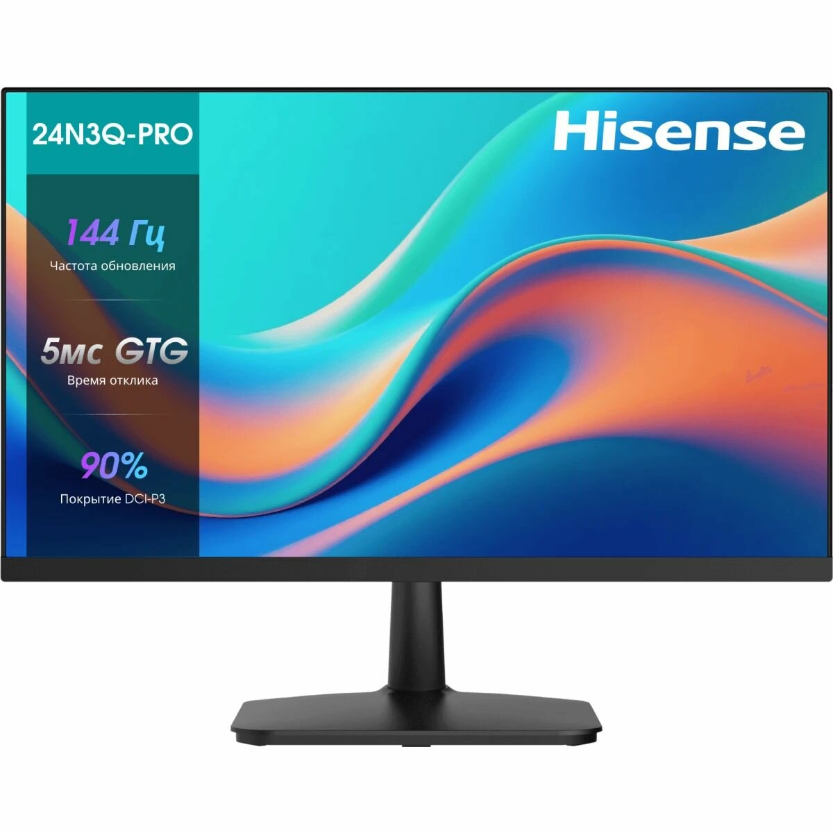 Hisense 23.8" Монитор 24N3Q-PRO (2025), IPS, LED, 1000:1, Adaptive sync, черный