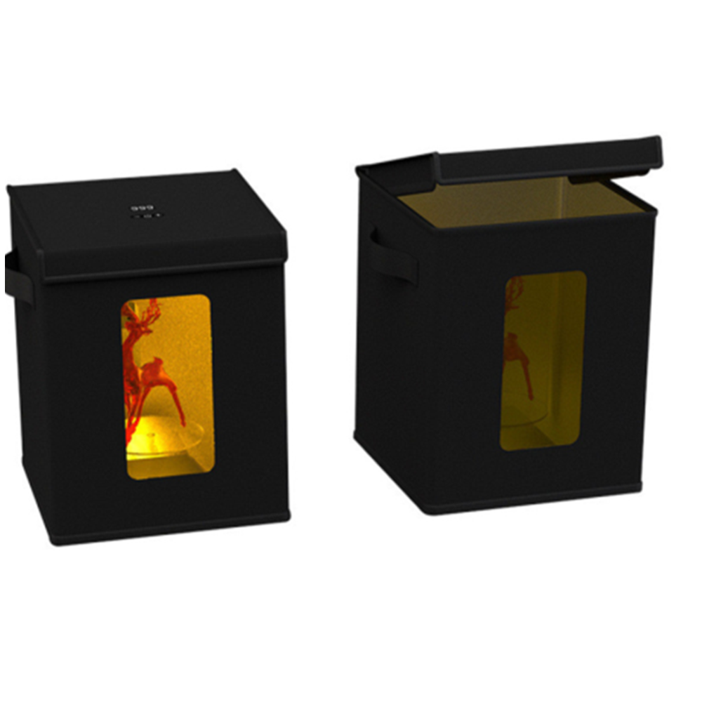 Светодиодная камера отверждения для 3d-печати объектов из уф-смолы, складная, для моделей 3d-принтеров sla/dlp/lcd