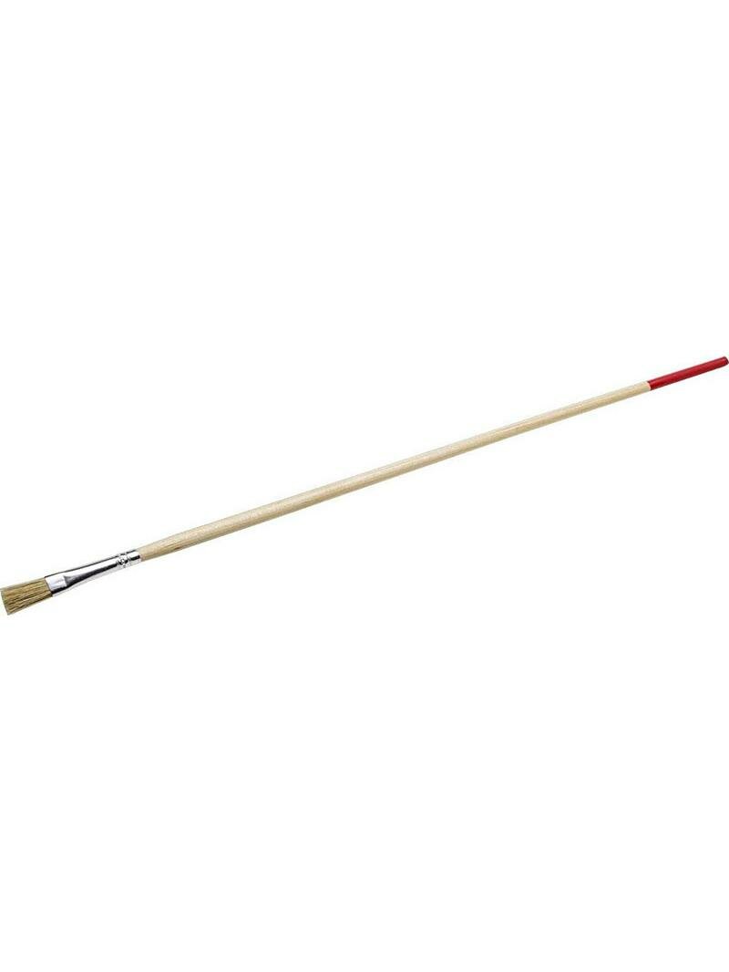 Набор Кисть круглая тонкая STAYER "UNIVERSAL-STANDARD", натуральная щетина, деревянная ручка, №2 x 5мм {0124-02} (2 шт)