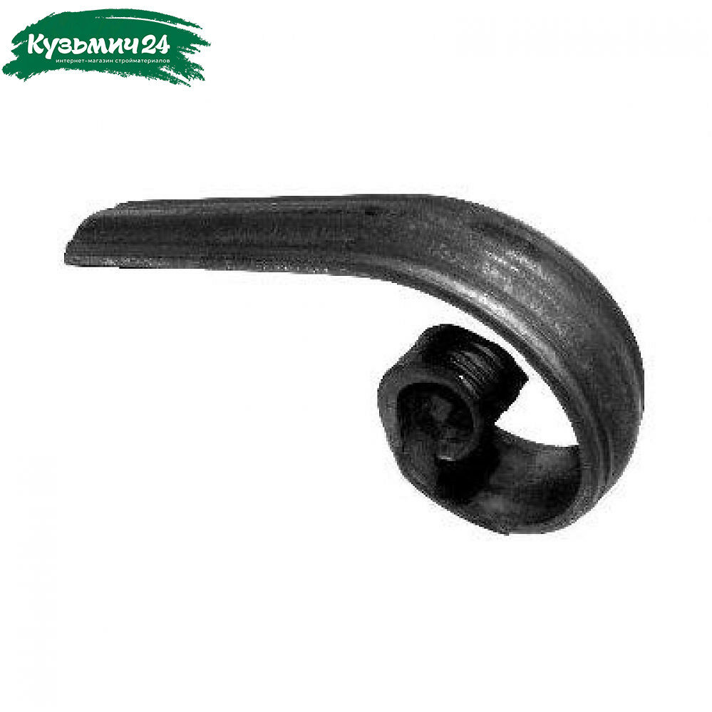 Окончание поручня 12.087.01, металл, 40х12 мм