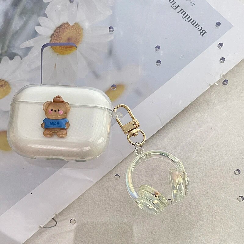 Чехол для Xiaomi Buds 5pro силиконовый прозрачный VBYGXTIN for Redmi Buds 5, A4