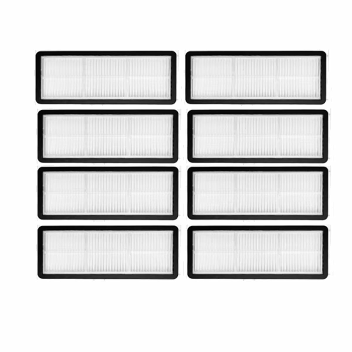 8 фильтров для пылесосов Roborock Qrevo C / Curv / Edge