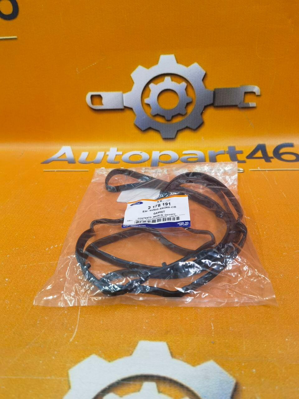 Прокладка клапанной крышки Форд Фокус 2 3 оригинал двигатель 1.6 (105л. с, 115л. с, 125 л. с)FORD Focus 2 3