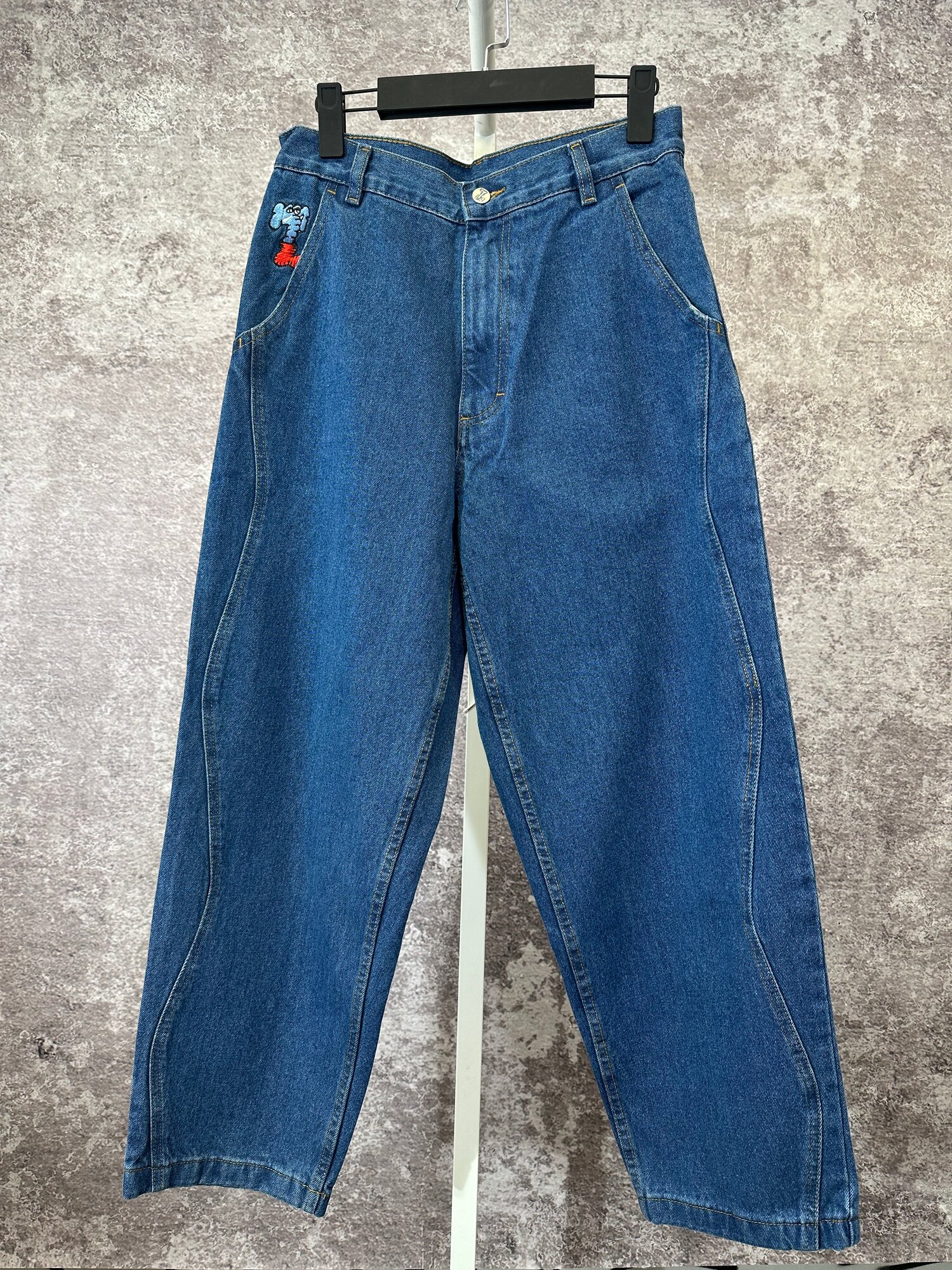 Джинсы широкие DIAMOND 2024 