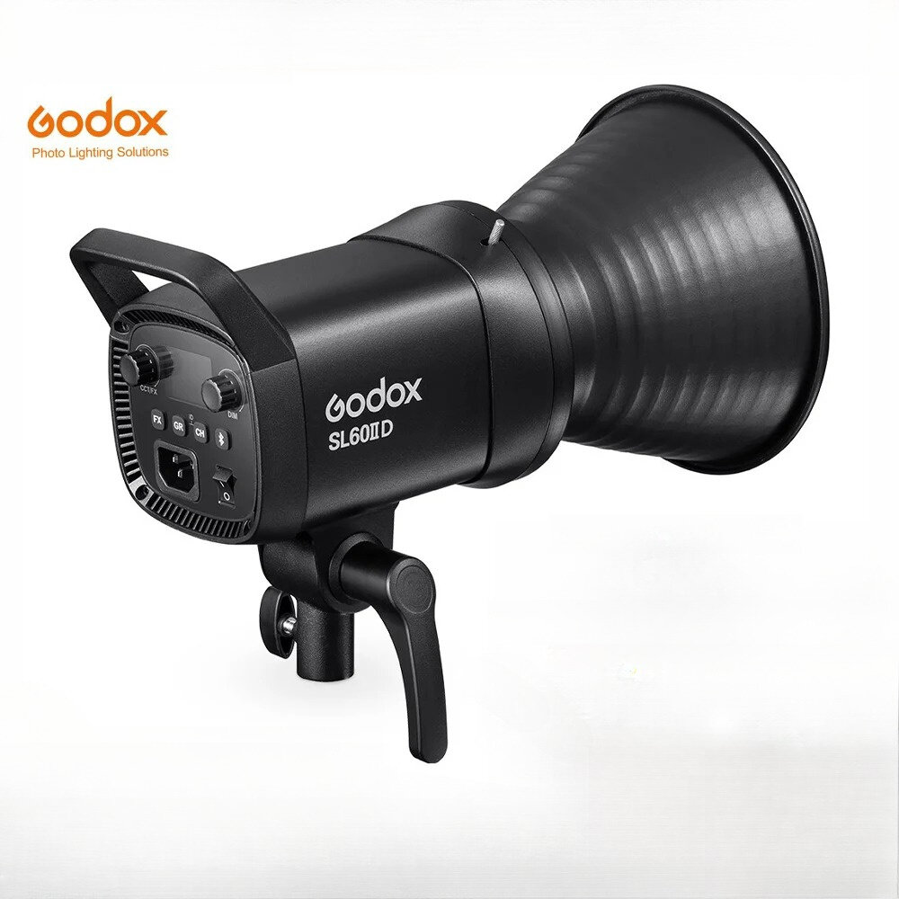 Godox SL60IID Светодиодные видеолампы COB 2.4G Беспроводные / Bluetooth - управляемые фотографии Непрерывное освещение