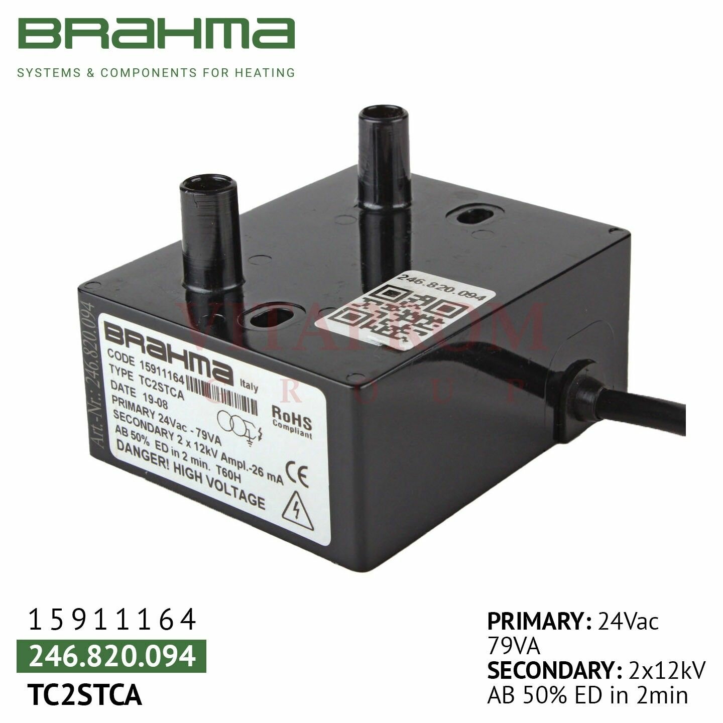 Трансформатор Brahma TC2STCA 15911164